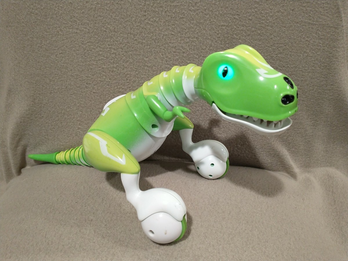 Zoomer Dino Remote Controlled Dinosaur Trex Toy Green Two