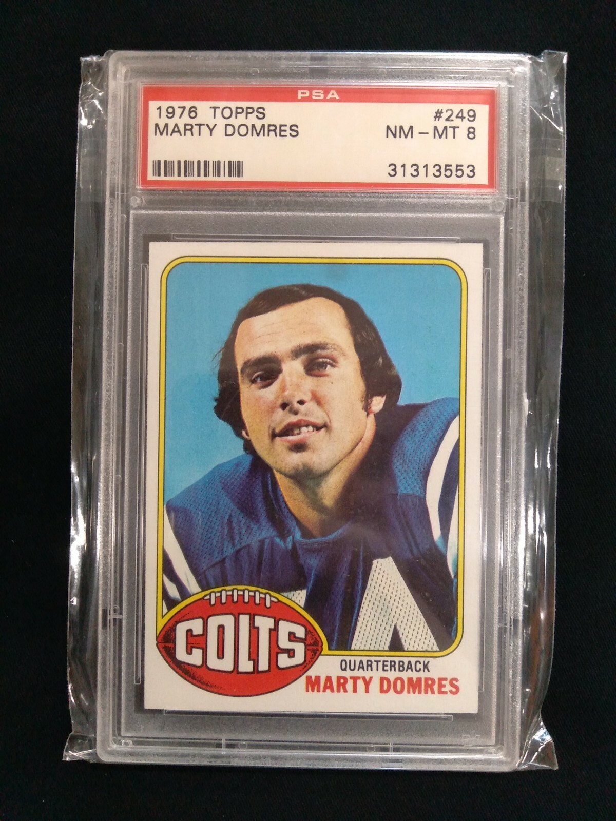 1976 Topps - Marty Domres - #249 NM - MT Graded PSA 8 | eBay