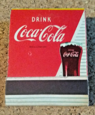 Vintage & Rare "Drink Coca Cola" Matchbook....Full & Unstruck | eBay
