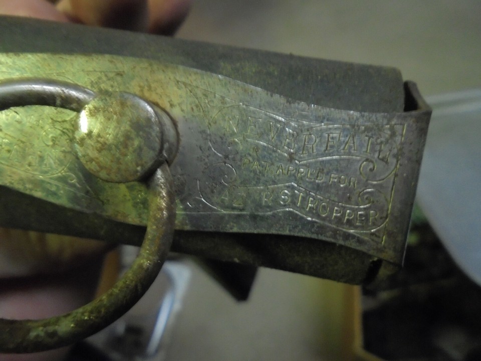 Vintage Never Fail Stropper Razor Strop | eBay