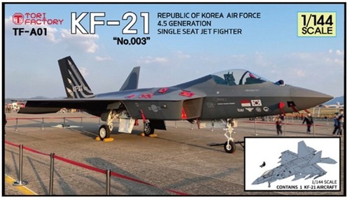 Tori Factory 1/144 ROKAF KF-21 Boramae "No.003" Resin Aircraft Model ...