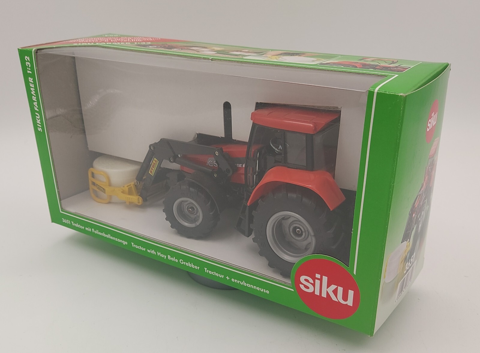 Siku 3651 1.32scale Fendt Tractor With Haybale GRABBER for sale online ...