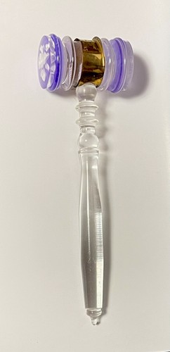 Lucite Gavel - Royal Order of Caritas Dated 2/21/1966 Masonic? | eBay