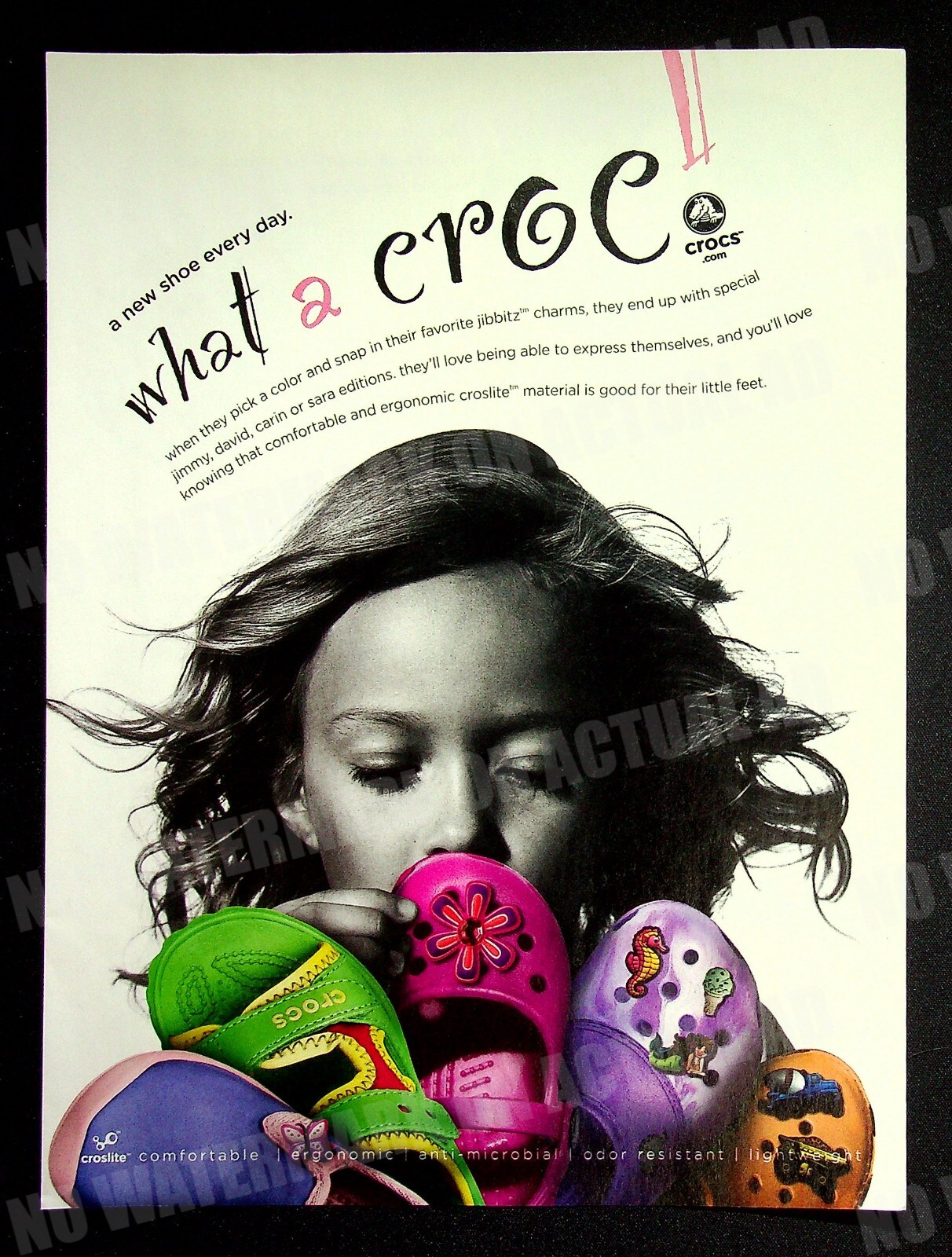 Crocs Shoes 2008 Trade Print Magazine Ad Poster ADVERT | eBay