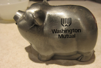 1974 Metal Piggy Bank Washington Mutual Bank Vintage Savings Bank | eBay