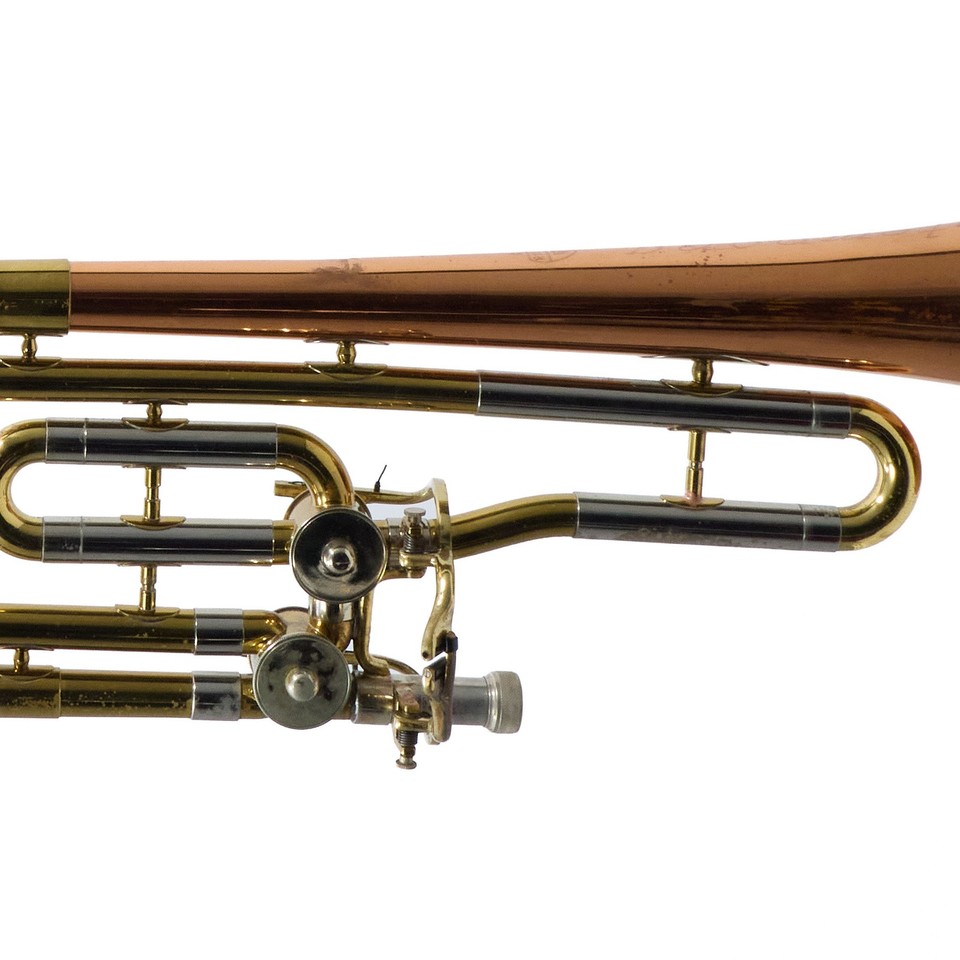 Reynolds Contempora Dual Trigger Bass Trombone w/ Copper Bell SN 71804 ...