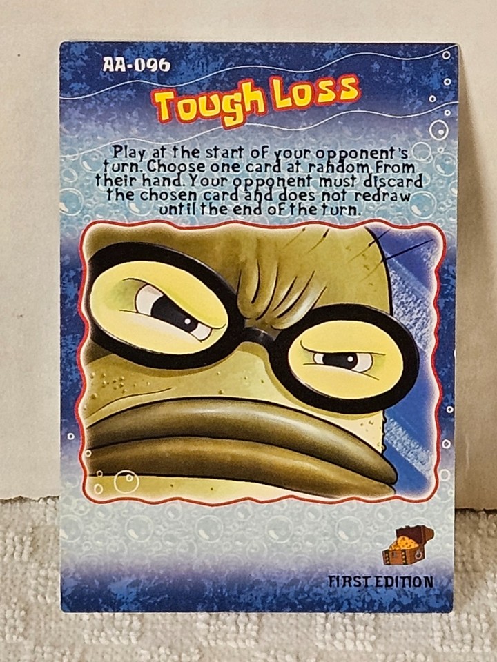 2003 UD SpongeBob SquarePants Trading Card Game Aquatic Amigos First ...
