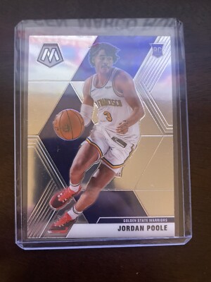 Jordan Poole 2019-20 Panini Mosaic Base Rookie Card RC #228 GSW 🔥🔥 | eBay