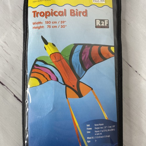 HQ Single Line Kite 59" Wingspan Ready to Fly Ripstop Polyester ...