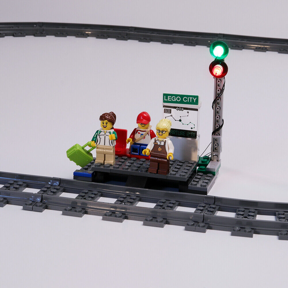 LED Lighting Kit for LEGO City Trains Passenger Train 60197 Lighting ...