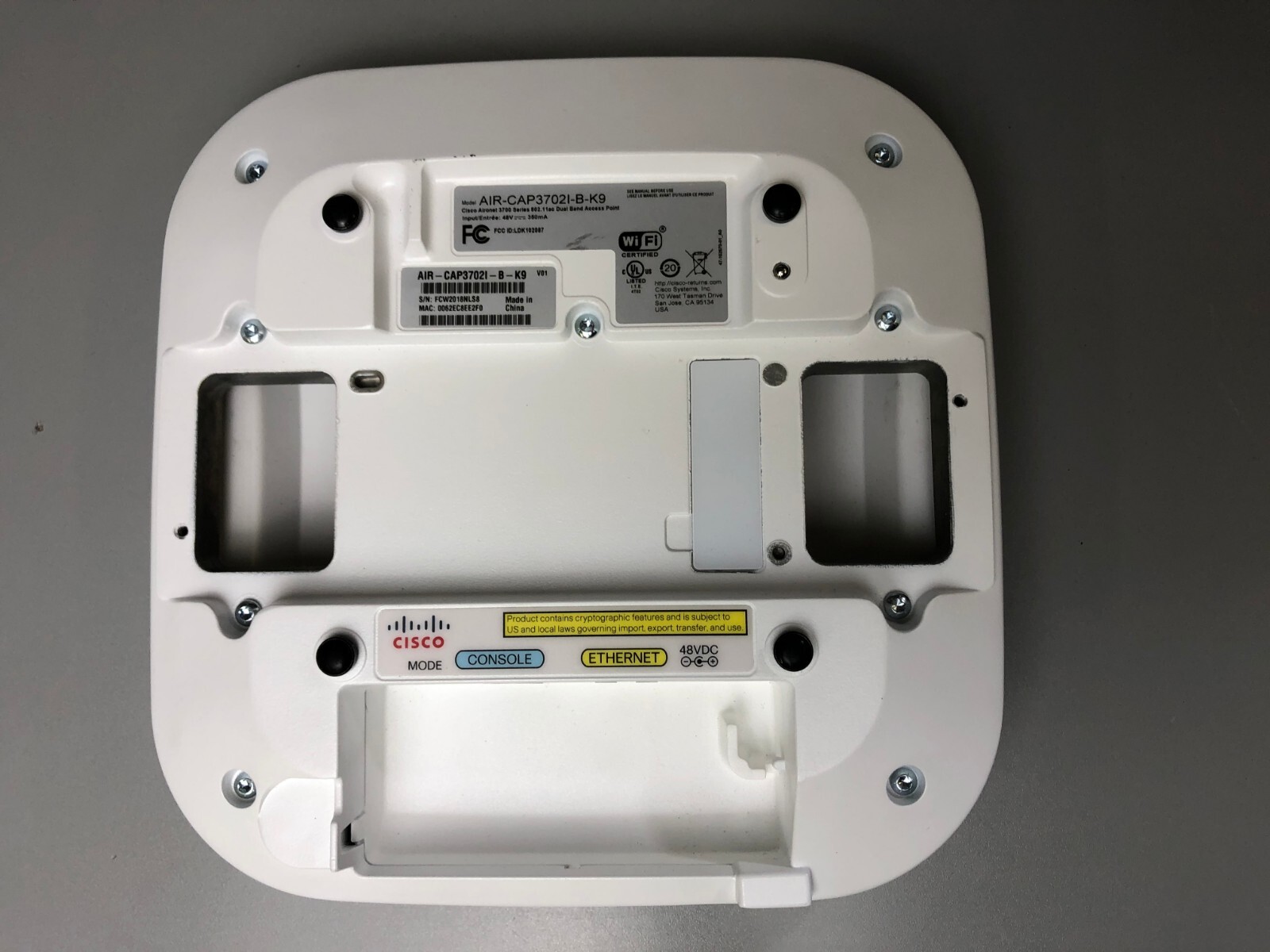 [Lot of 10] Cisco AIR-CAP3702I-B-K9 Aironet Access Point - Same Day ...