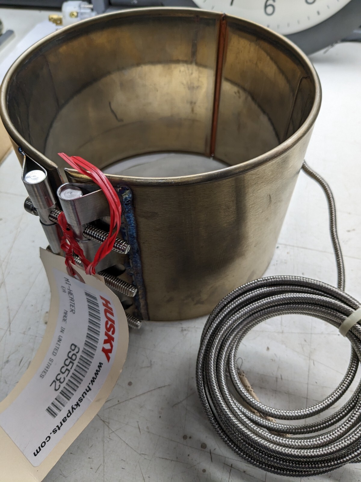 Heater band Husky PN 695532, Dia 6.75" Widht 5" 460 V 2,800 W Came from ...