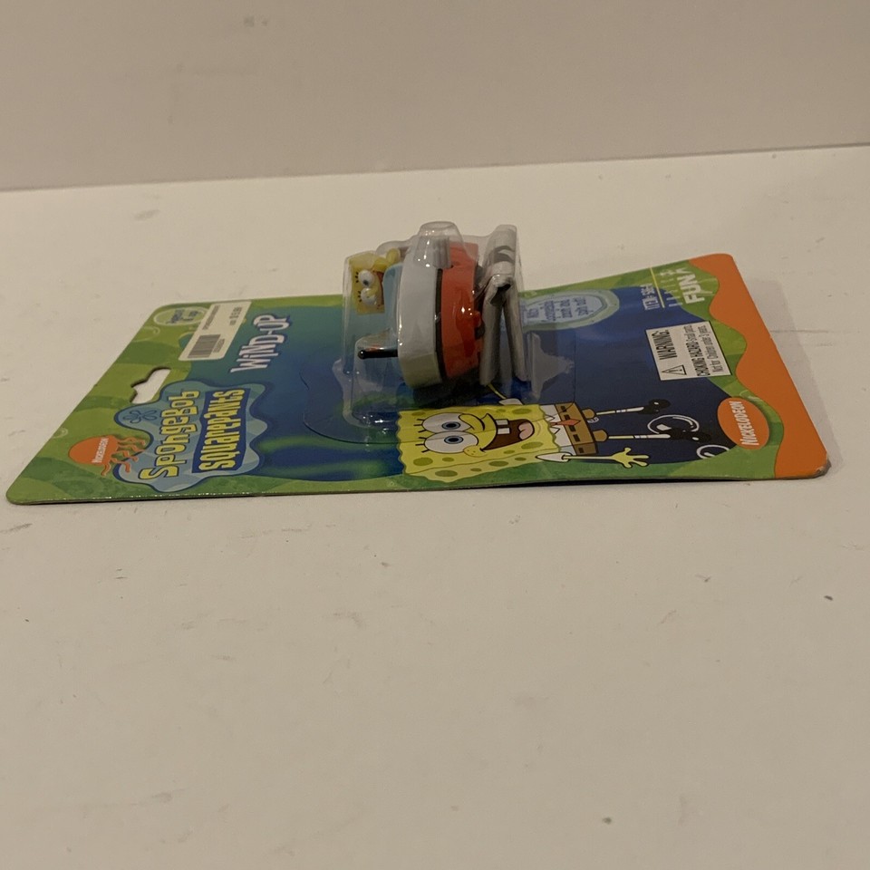 SpongeBob SquarePants Wind Up Speed Boat Basic Fun 2002 New MOC | eBay