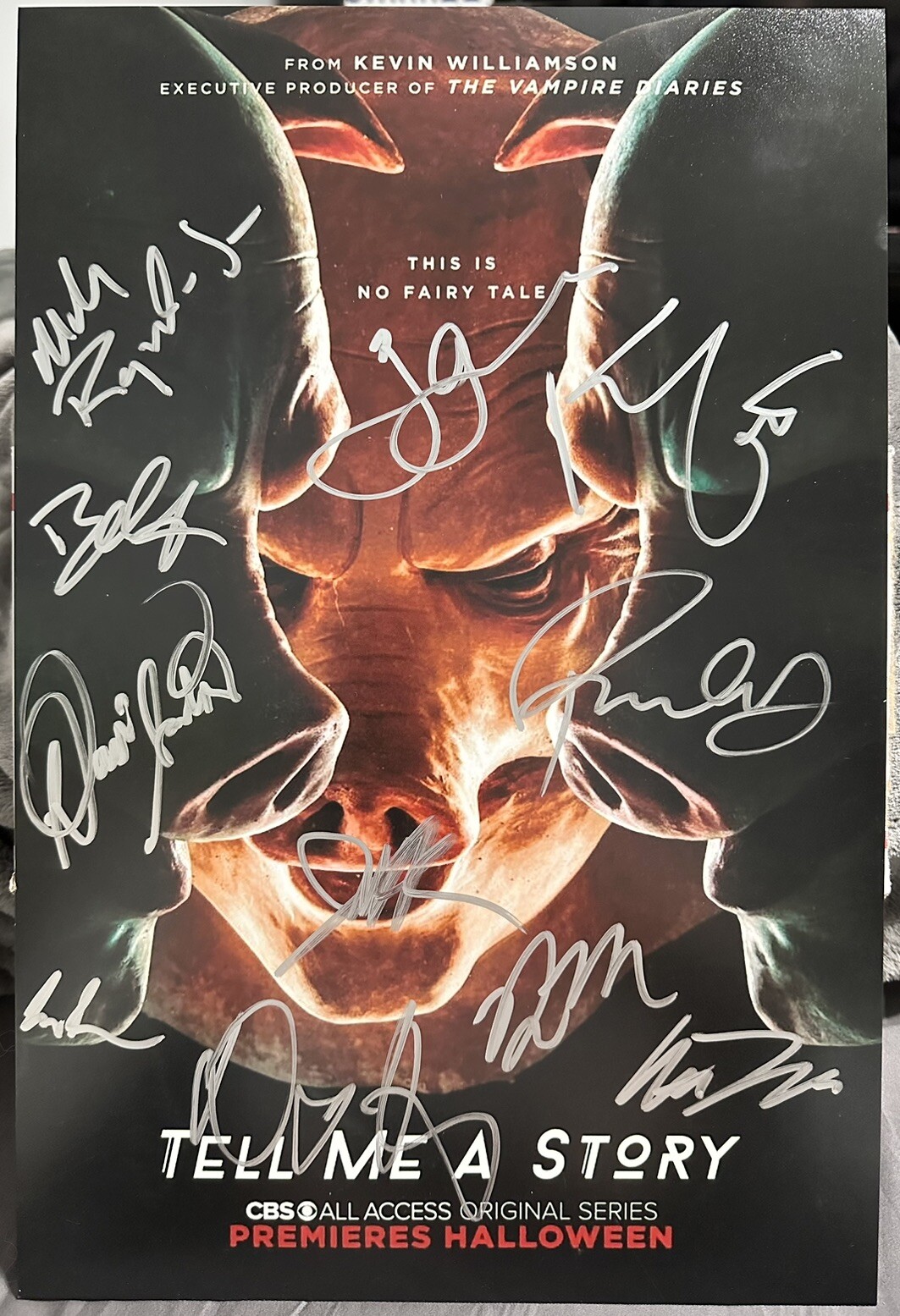 PAUL WESLEY SIGNED TELL ME A STORY PHOTO 12X18 CAST AUTOGRAPH! DANAI ...