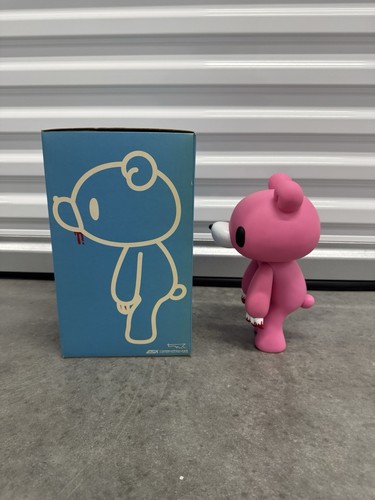 RARE Large Gloomy Bear Pink Bloody Hard Plastic Figure 2004 Pony Canyon ...