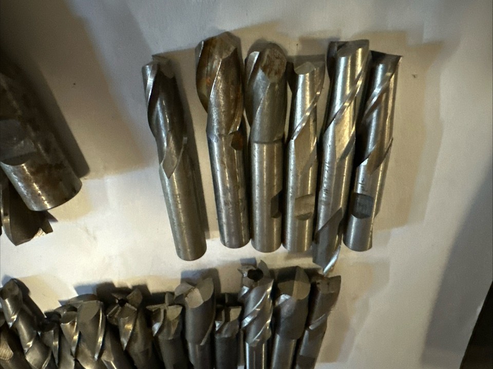 Machinist 3/8” To 3/4” Endmills / Countersinks Range Assortment 17.5 Lbs Lot AAA | eBay
