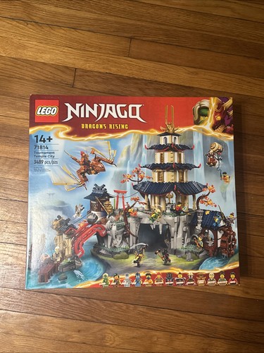 LEGO Ninjago Dragons Rising Tournament Temple City Set 71814 ...
