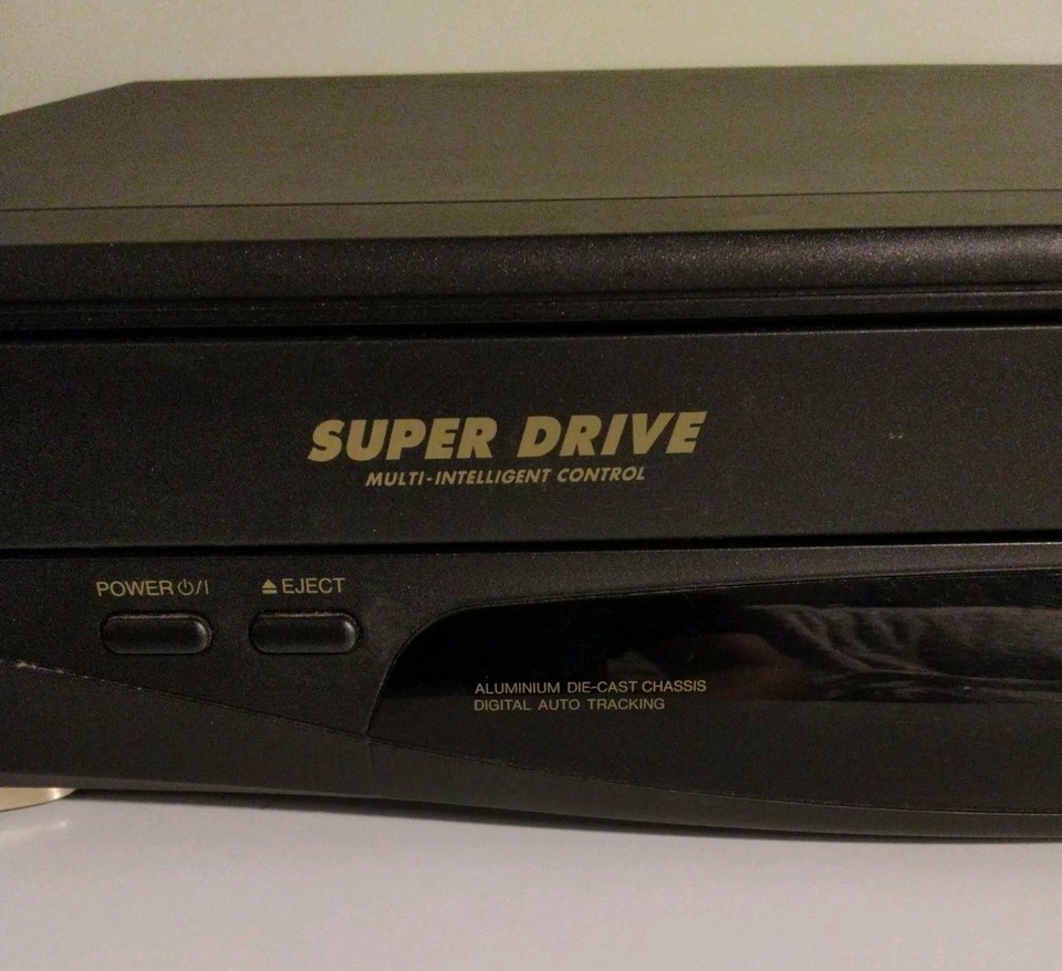 Panasonic SD400 NV-SD400B Player & Recorder Superdrive VHS VCR Retro ...