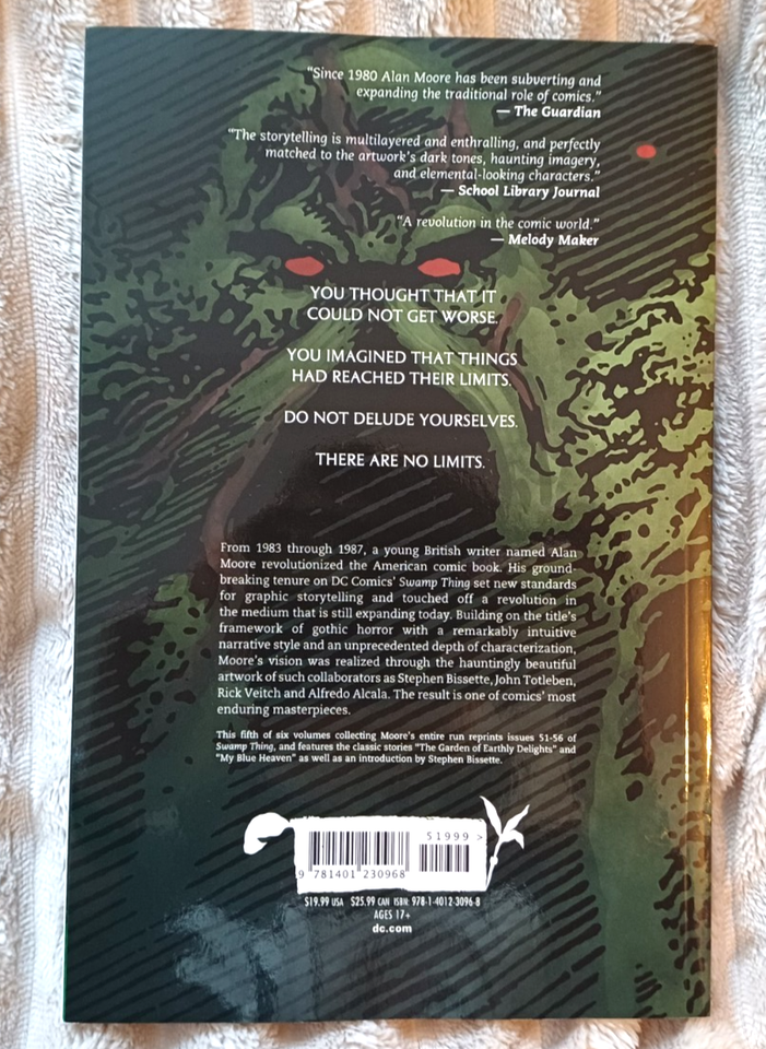 Saga of the Swamp Thing Book 5 TP Alan Moore Rick Veitch DC Comics GN ...