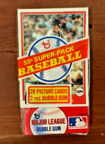 1981 Topps Baseball factory sealed Super-Pack | eBay