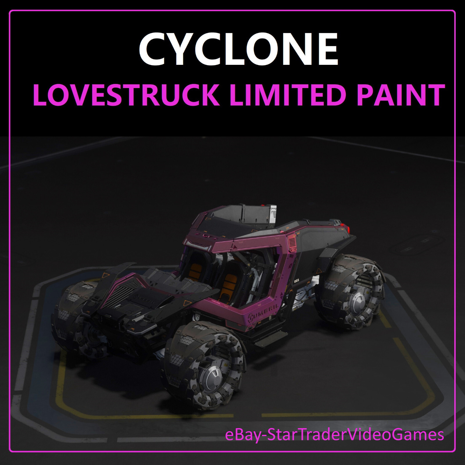 STAR CITIZEN PAINTS - CYCLONE - LOVESTRUCK LIMITED PAINT / SKIN | eBay