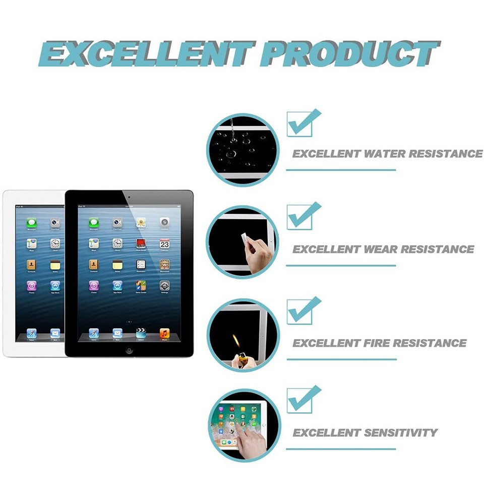 For Apple iPad 2 3 4 Mini 1 2 3 Touch Screen Digitizer Glass ...