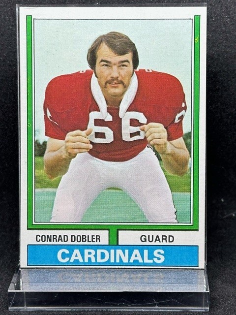 CONRAD DOBLER 1974 Topps Football St. Louis Cardinals Guard Card No ...