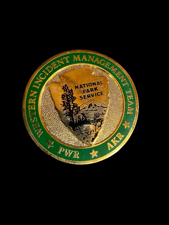 CHALLENGE COIN 2” Western Incident Management Team NPS | eBay