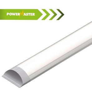 PowerMaster LED Energy Saving Batten Slimline Ceiling Fitting 4000k ...