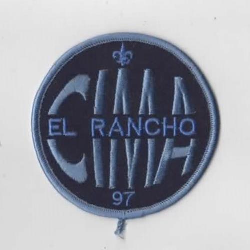 97 El Rancho Cima LIGHT BLUE Border [CA-2205] | eBay