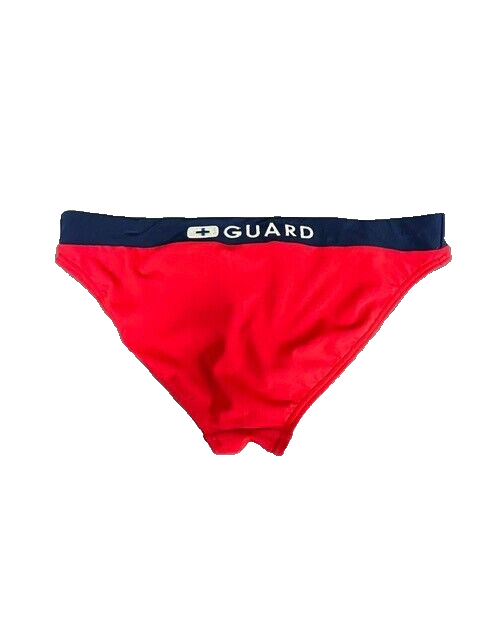 Speedo Bikini Bottom Swimsuit Lifeguard Red/Blue Size XS | eBay
