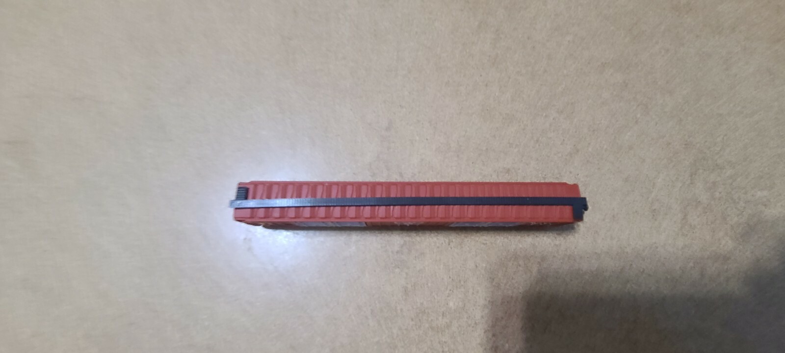 Trix N Scale 86' High Cube Santa Fe Super Shock Control Box Car | eBay