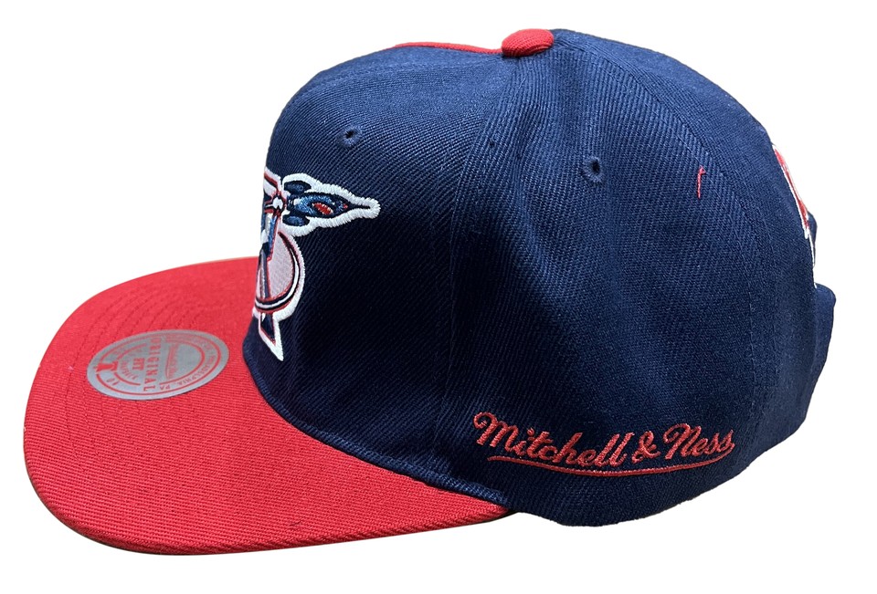 Mitchell & Ness NBA Houston Rockets Rear Script HWC Deadstock Snapback ...