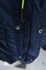 Nautica Navy Blue Softshell Zip Cargo Jacket Water Resistant- Size ...