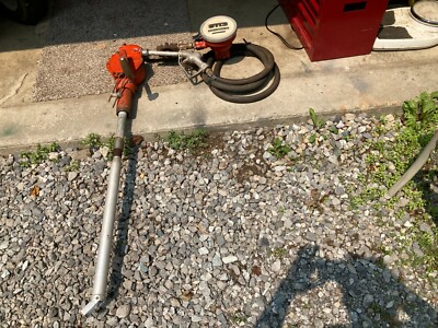 Gasboy Model 1230 Rotary Hand Pump Fuel Gas Transfer Pump GALLON GAS ...