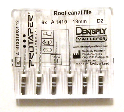 Dental Dentsply ProTaper Universal Rotary Retreatment Files Assorted ...