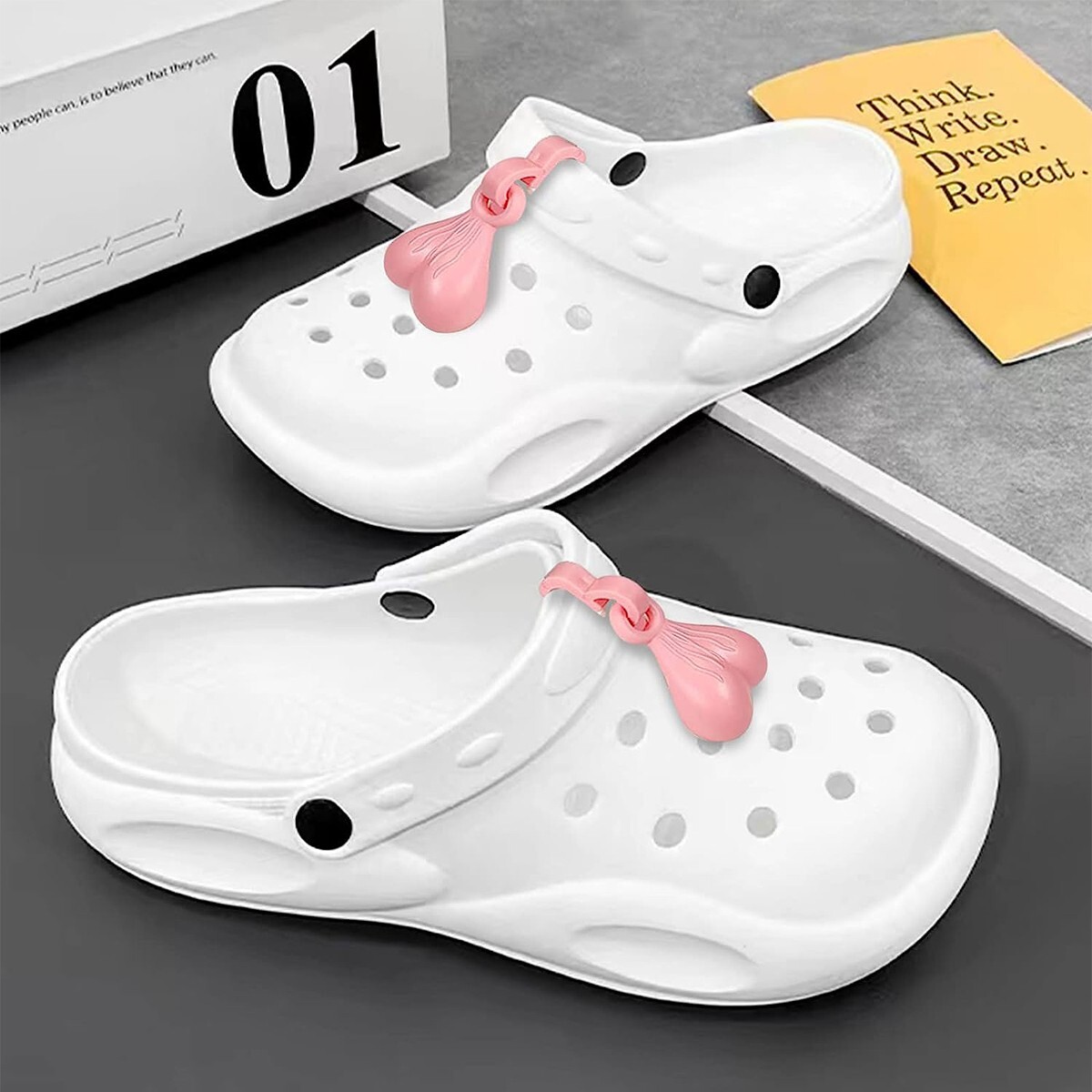 2 Pack - Nuts For Croc Ballsack Shoe Ball Charms Accessories Painting ...