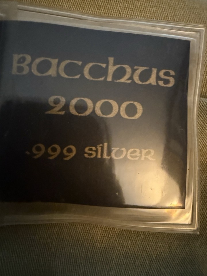 Bacchus Mardi Gras New Orleans Millennium .999 Silver Commemorative ...