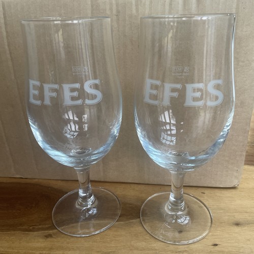 2 x Efes Pint Glasses NEW | eBay UK