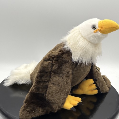 Wild Republic CuddleKins Realistic Bald Eagle Plush 12" Stuffed Animal ...