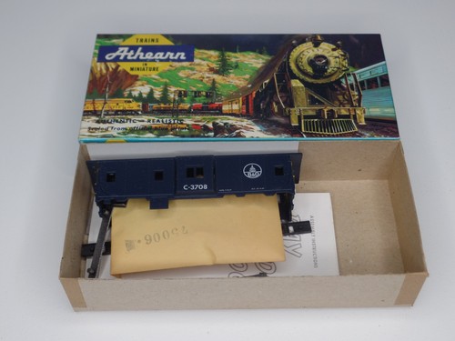 Athearn HO Scale 1:87 #1287 Baltimore & Ohio Bay Window Caboose C-3708 ...