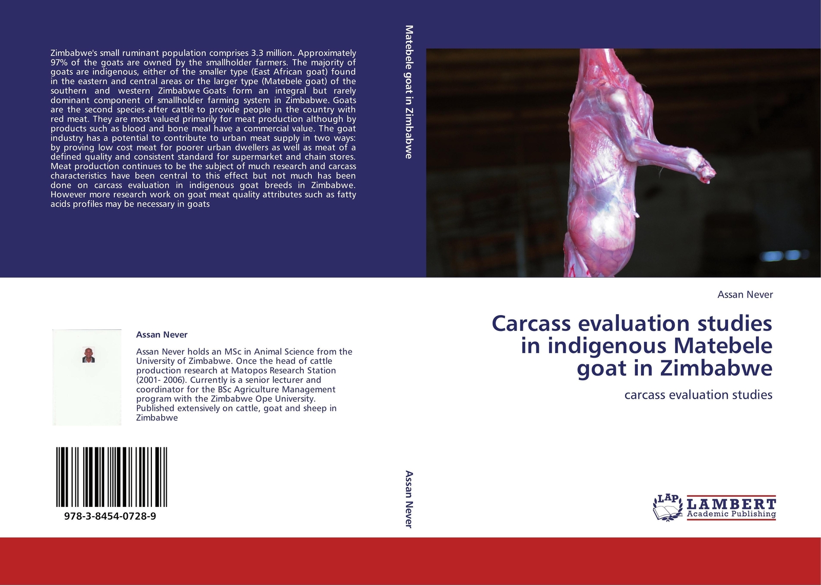 Carcass evaluation studies in indigenous Matebele goat in Zimbabwe von ...