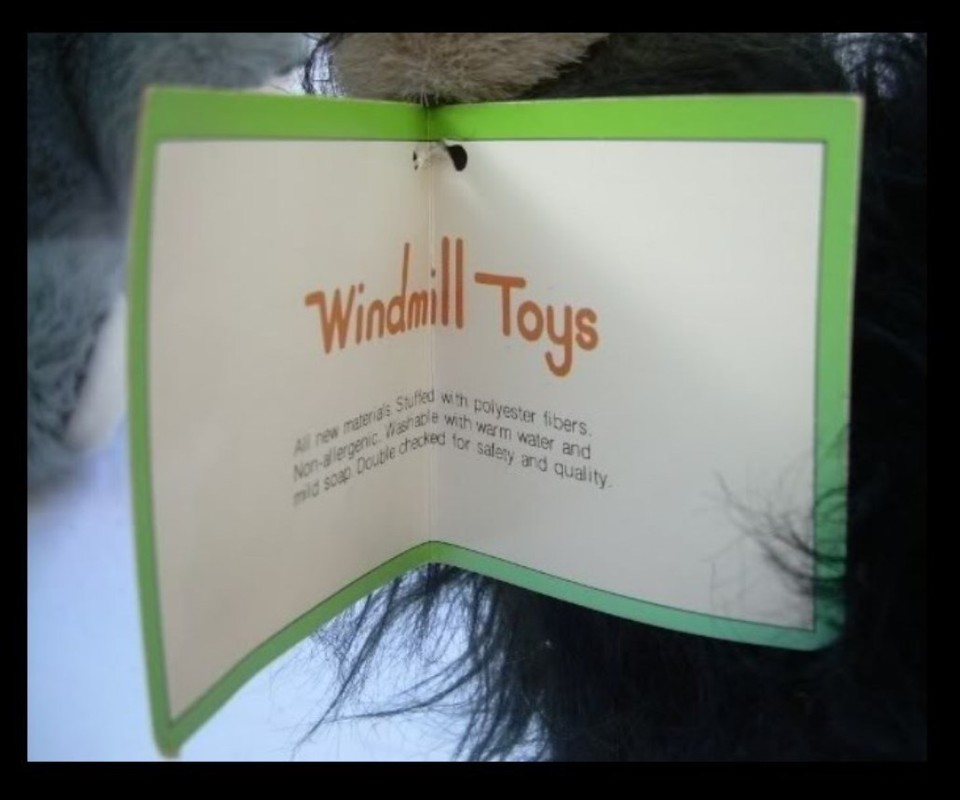 LUX Australia Plush EMU Windmill Toys bird BABY Ostrich COOL vintage ...