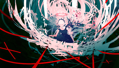 Anime angel nano mortis piano artwork Playmat Gaming Mat | eBay