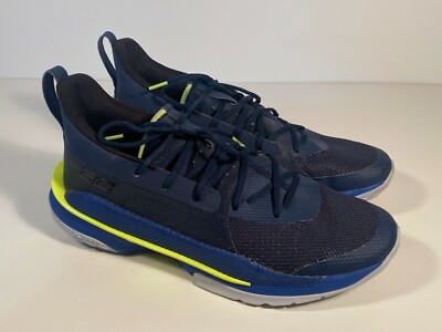 Under Armour Curry 7 Blue Volt Sneakers Men Size 13 | eBay