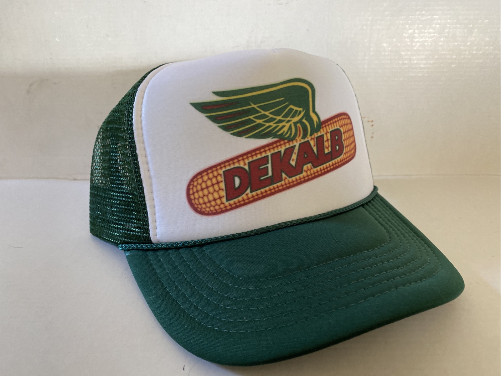 Vintage Dekalb Seeds Hat Farming Trucker Hat Adjustable snapback Dark ...