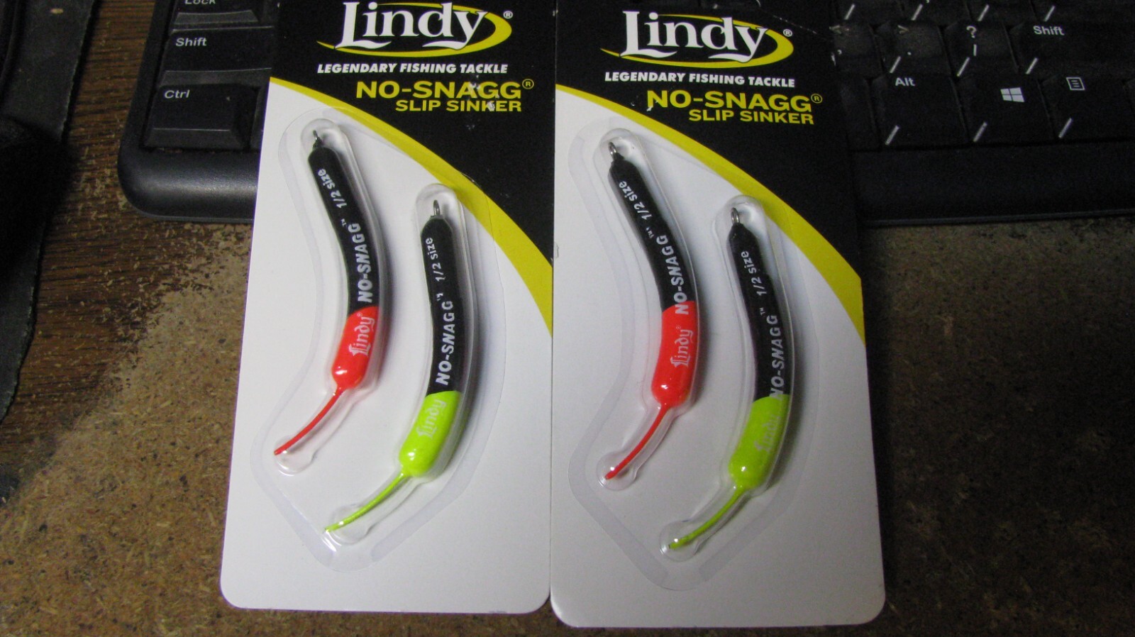 Lindy "no snagg" slip sinker, 4 ct, 1/2 oz, free shipping | eBay