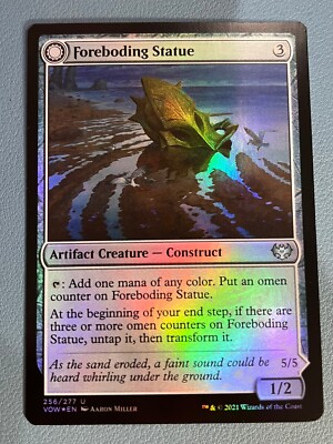 MTG Foreboding Statue Foil Innistrad VOW NM | eBay