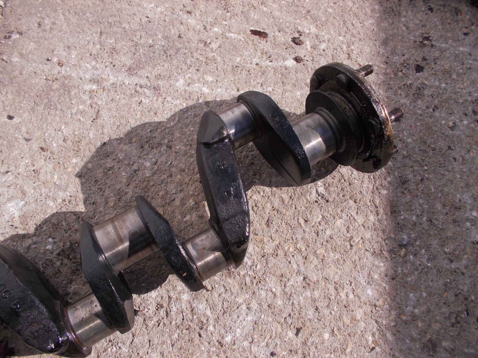 Farmall IY69 88578 Power Unit engine motor crankshaft crank w/ drive ...
