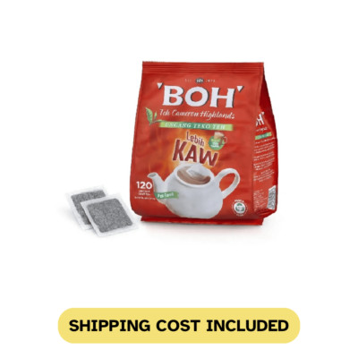 BOH Tea 240 Potbag Malaysia Hot Cold Drink Cameron Highlands Teh Tarik ...